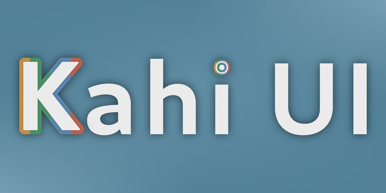 Getting Started — Kahi UI Getting Started — Kahi UI